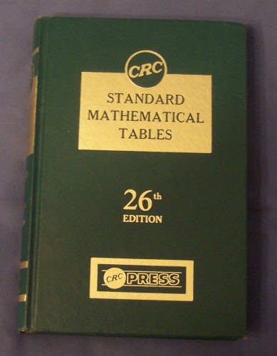 CRC Standard Mathematical Tables.: Books - Amazon.ca