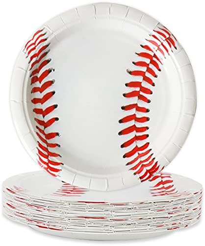 Amazon.com: Tudomro 174 Pcs Baseball Party Supplies 24 Pcs 7 Inches ...