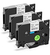 Amazon | 白 黒文字 12mm テープ TZe-231 TZe 231 5個セット キューブ