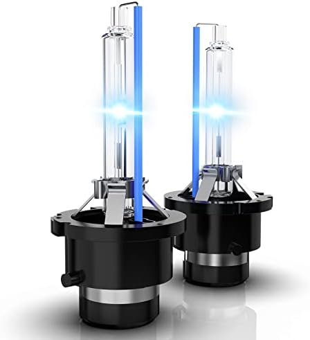 Amazon.com: IWANU D2S HID Headlight Bulbs,Ice blue 8000K 35W D2R Xenon ...
