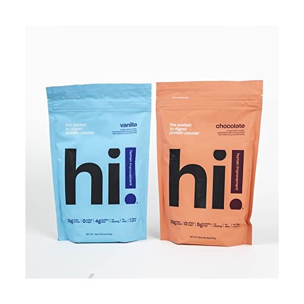 Human Improvement Hi Organic Whole Food Protein Powder, Dairy-Free ...