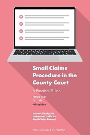 Small Claims Procedure in the County Court: A Practical Guide: Amazon ...