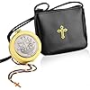 Amazon.com: Huhumy 2 Pcs Leather Communion Burse for Pyx with Gold ...