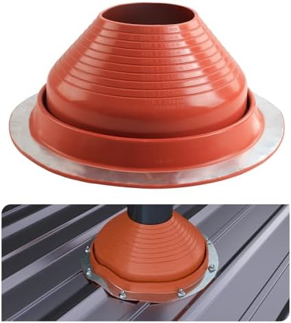 Benfar 1 Pack #7 High Temp Roof Pipe Boot for Pipe OD 6" to 11 ...