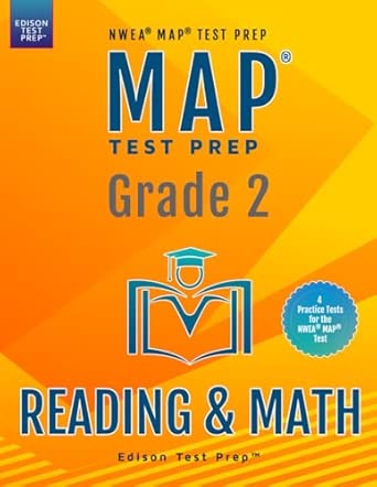 MAP Test Prep Grade 2 Reading & Math: NWEA MAP Test Prep - Practice ...