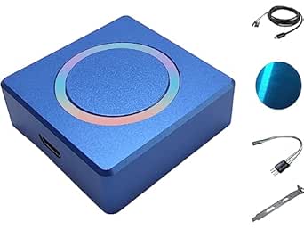 Aluminum Alloy PC Power Button Extension, 6.6ft Cable PC Remote Start ...