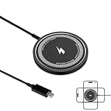 ・ブランド:Klszear・製造元:Klszear・製造元/メーカー部品番号:wxc-hei・【Qi 認証・15W 急速充電】 Klszear 磁気吸着式充電器｜ワイヤレス充電器として、Qi 認証と磁気吸着機能に完全対応した充電器であり、正...