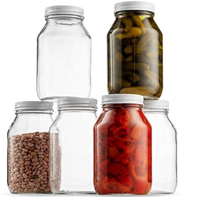 Amazon.com: 32 oz bulk mason jars