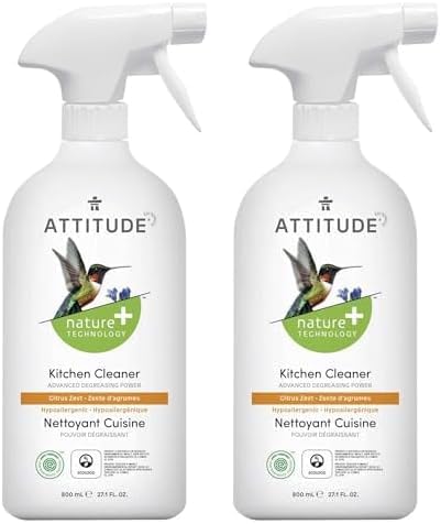 Amazon.com: ATTITUDE Kitchen Cleaner, EWG Verified, Advanced Degreasing ...