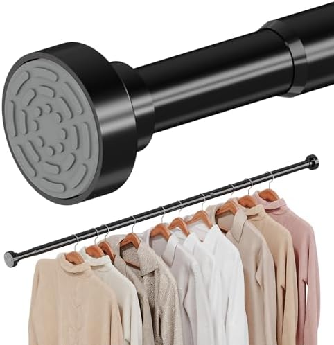 Amazon.com: Supforce No Drilling Closet Rods for Hanging Clothes, Non ...