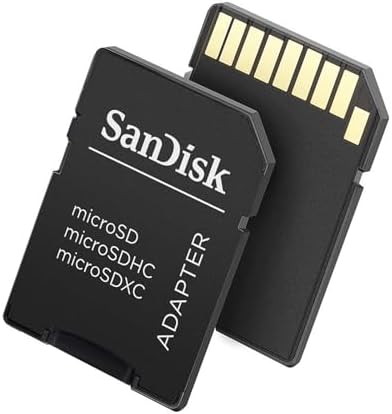 SanDisk microSD to SD Memory Card Adapter (MICROSD-ADAPTER) : Amazon.co ...