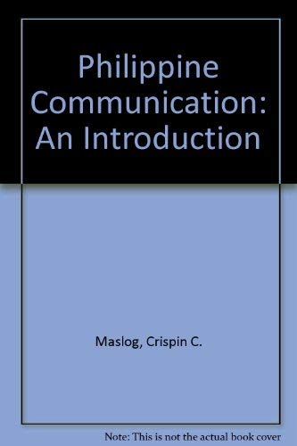 Buy Philippine Communication: An Introduction Book Online at Low Prices ...