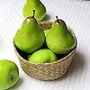 Amazon.com: 9Pcs Fake Pear Artificial Fruit Decoration Plastics ...