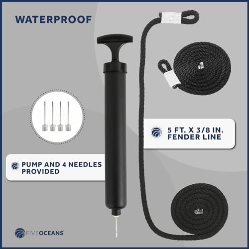 Snapklik.com : 4-Pack Boat Fenders - 4.5 X 16-Inch, White - Boat ...