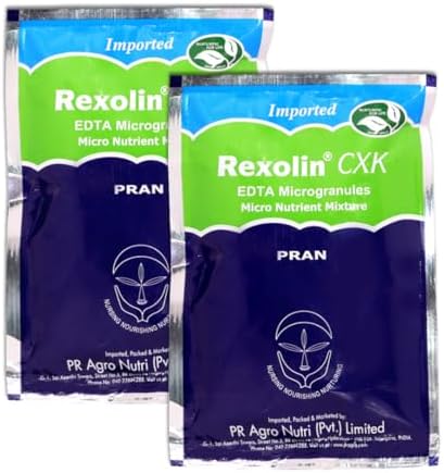 Rexolin CXK EDTA 100g Pack of 2 Microgranules Micronutrient Mixture ...