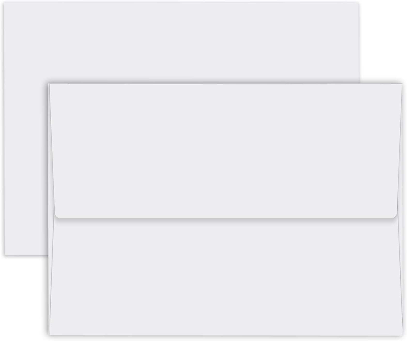 Amazon.com : A7 Printable White Envelopes 5x7 100 Pack Quick Self Seal ...