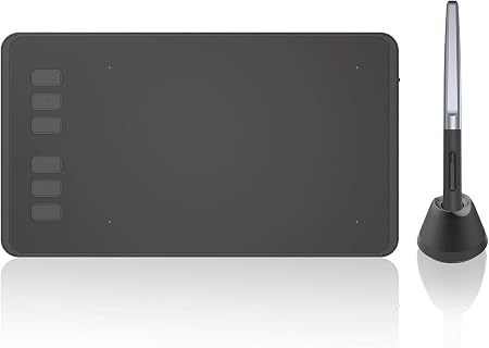 HUION Inspiroy H640P Drawing Tablet with Battery-Free Stylus 8192 ...