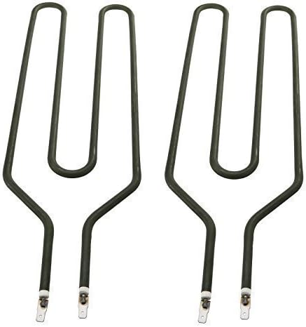 First4Spares Replacement 2 Spade Connector Heater Element Twin Pack for ...