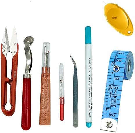 Jasol Sewing Tools Combo Thread Cutter, Tracing Wheel, Seam Ripper ...
