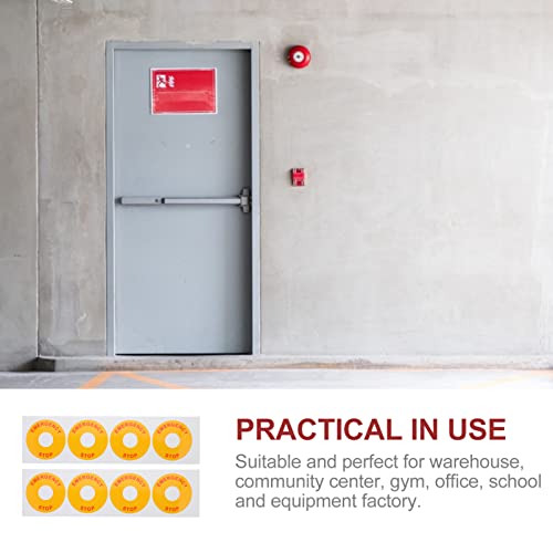 Scicalife 8pcs Emergency Stop Warning Label Sticker Warning Emergency ...