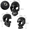 Amazon.com: Shelving Solution Skull Wall Decor Set of 3, Halloween ...