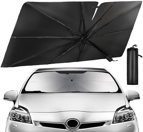 Amazon.com: Moyidea Car Windshield Sun Shade - Foldable Umbrella ...