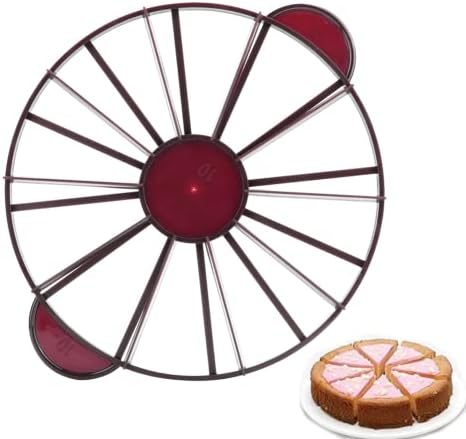 Round Cake Divider, 10/12 Piece Cake Portion Marker Household Cake ...