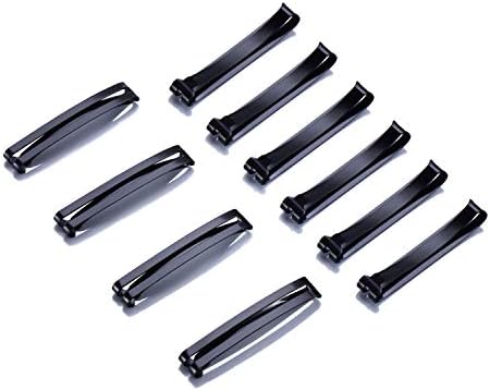 Amazon.com : Pack of 24 Metal Hair Barrettes Clips No-slip Grip Stay ...