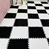 Milk Velvet Patchwork Rugs, Plush Puzzle Foam Floor Mat, Plush ...