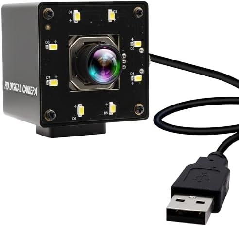 ELP 120fps USB Camera 4K Webcam USB Autofocus 12MP with 100 Degree ...