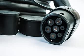 PLUG ELSEWEDY ELECTRIC EV Charging Cable, Type 2 to GBT, 22KW, 32A, 5m, Black: Buy Online at ...