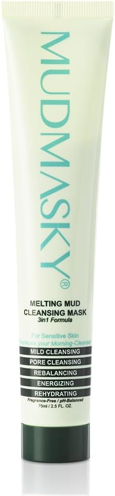 Amazon.com : MUDMASKY Melting Mud Cleansing Mask 3in1 Formula 2.5 FL ...