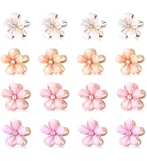Amazon.com : CWJCYTNSN 16PCS Small Metal Hair Claw Clips, Gold Mini ...