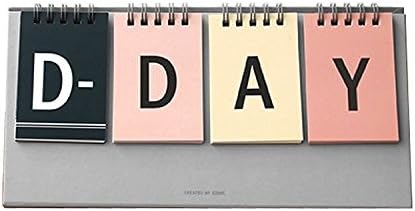 Amazon.com : D-Day Perpetual Desk Calendar D-Day Count Down Flip ...