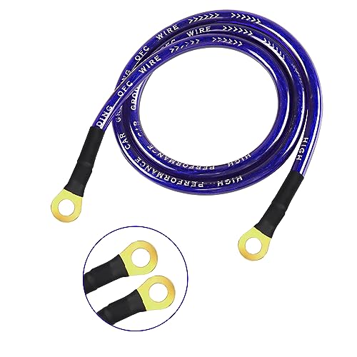 MEIRIYFA Car Grounding Wire Kit Ground Cable Universal 5-Point Auto Car ...