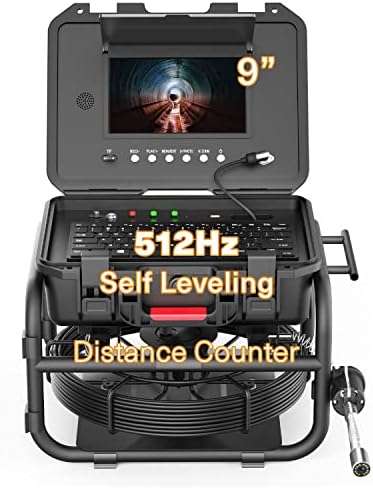 Amazon.com: MINGBOSKY Pipe Locator 512hz Receiver for Sewer Camera LED ...