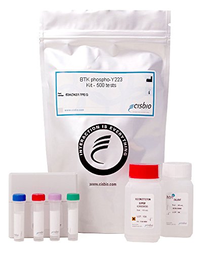 Amazon.com: Cisbio 63ADK064TDA BTK Total kit - Control lysate Reagents ...