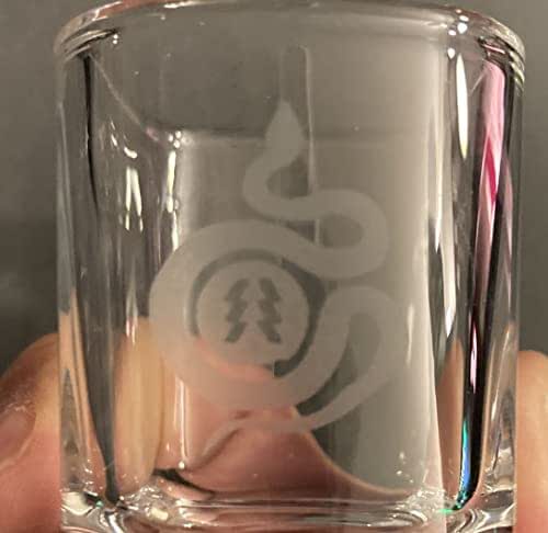 Amazon.com: Destiny 2 Hunter Snake Logo Shot Glass : Handmade Products