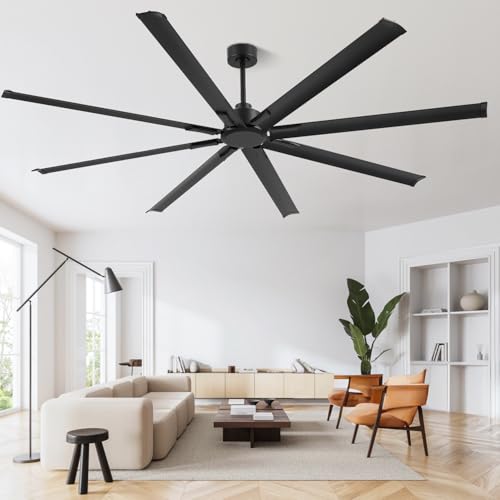 Amazon.com: OYYPTDZM 84 Inch Industrial Ceiling Fan - Large Ceiling Fan ...