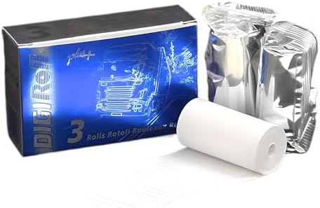 Double Dragon, HGV Digital Tachograph Rolls, 57mm Width, 8 Metre Long ...