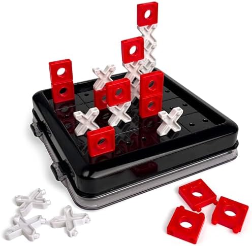 3D Tic Tac Toe Game, Travel Pack, Connect 4 in a Row, Fun Family Game ...