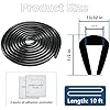 ZOWZOW 10FT Rubber Edge Trim, Black Edge Gasket, Self Adhesive Seal ...