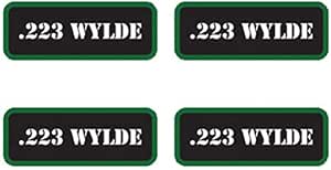 Amazon.com: MAGNET (4X) .223 Wylde Ammo Can Labels For Ammo Case 223 2A ...
