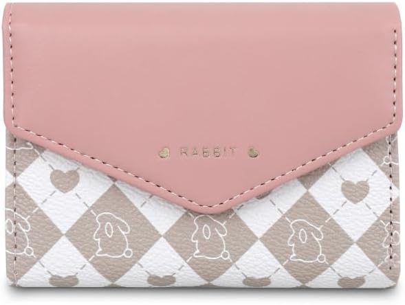 Amazon.com: Small Wallets for Girls Kids Cute Rabbit Slim Bifold Wallet ...