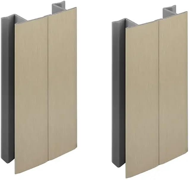 2 x Skirting Joints 150 mm Gold Finish Multi Angle Angle Kitchen Corner ...