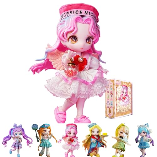 GNATAPIAY BJD Dolls Blind Box,Kawaii Easter Bunny BJD Dolls Elf Rabbit ...