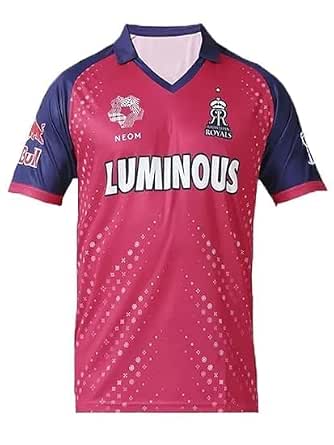 SS OFFSET RR IPL 2025 Fan Edition Jersey | Rajasthan Official Cricket ...