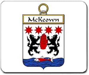 Amazon.com: McKeown Family Crest Coat of Arms Mouse Pad : Office Products