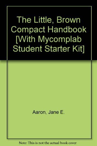 The Little, Brown Compact Handbook: 9780321446046: Books - Amazon.ca