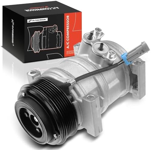 A-Premium Air Conditioner AC Compressor with Clutch Compatible with ...